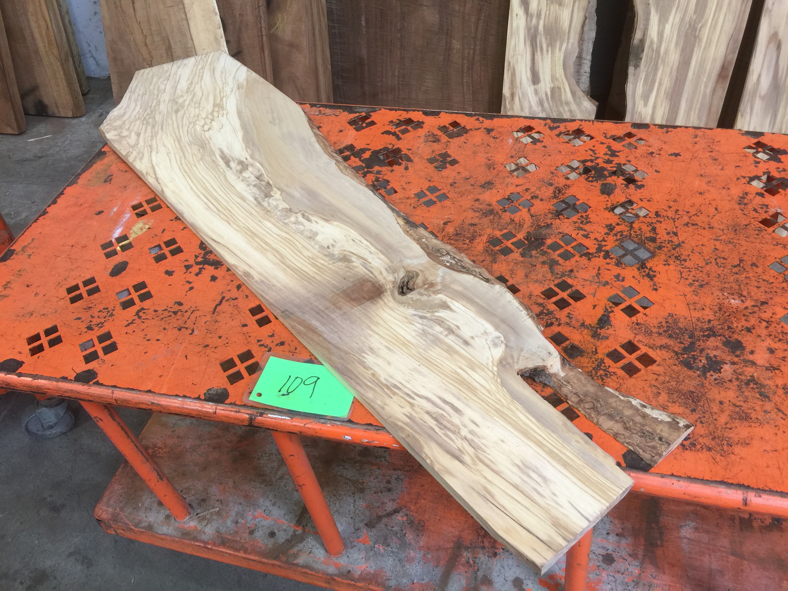 Olive Slab #109 (Italian) | Tropical Exotic Hardwoods