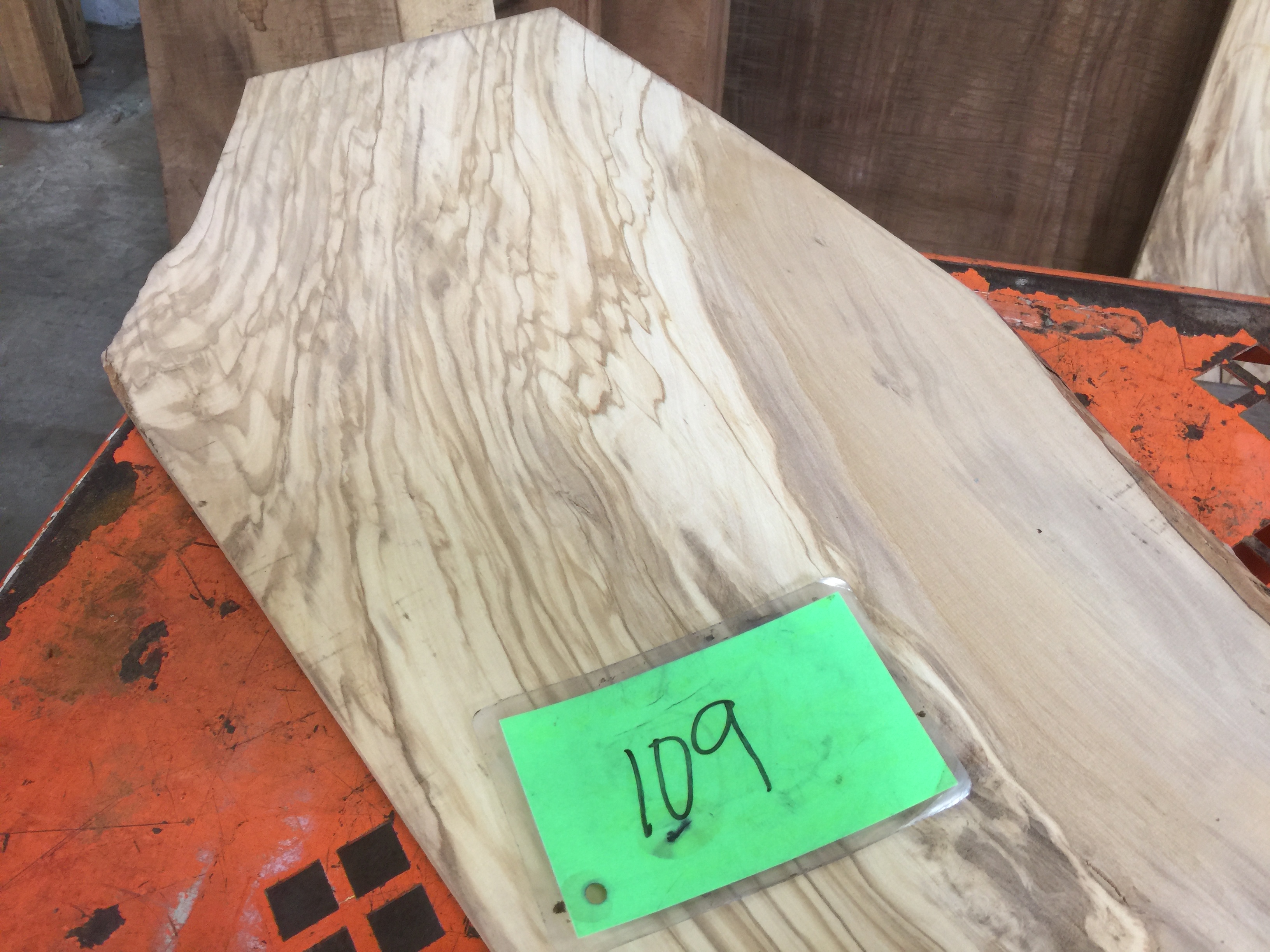 Olive Slab #109 (Italian) | Tropical Exotic Hardwoods