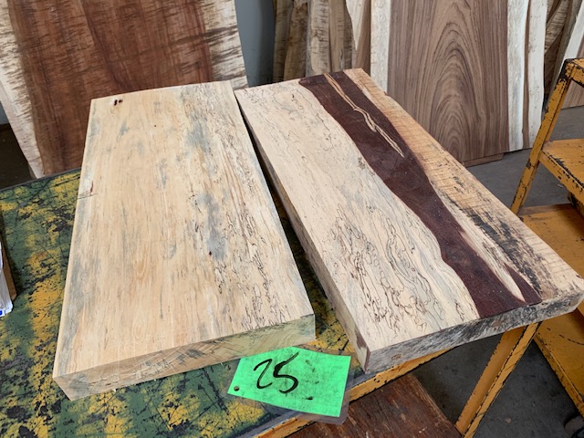 2 pcs Spalted Tamarind Discount Pack #25 | Tropical Exotic Hardwoods