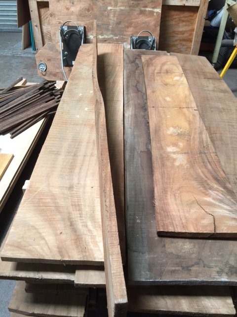 4/4 Parota Lumber Lift #1 | Tropical Exotic Hardwoods