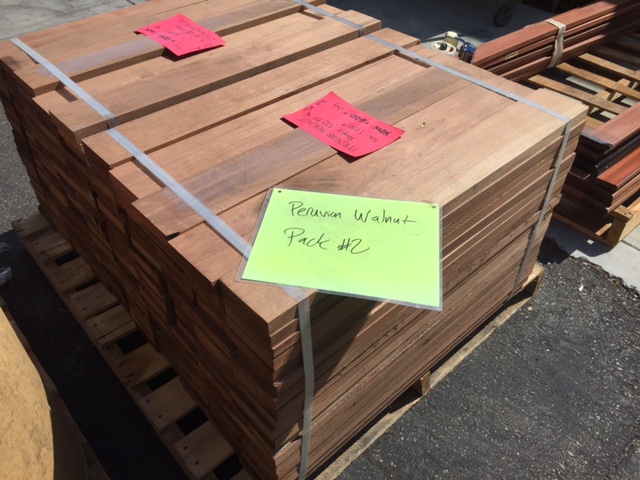 Peruvian Walnut Pack #2 | Tropical Exotic Hardwoods