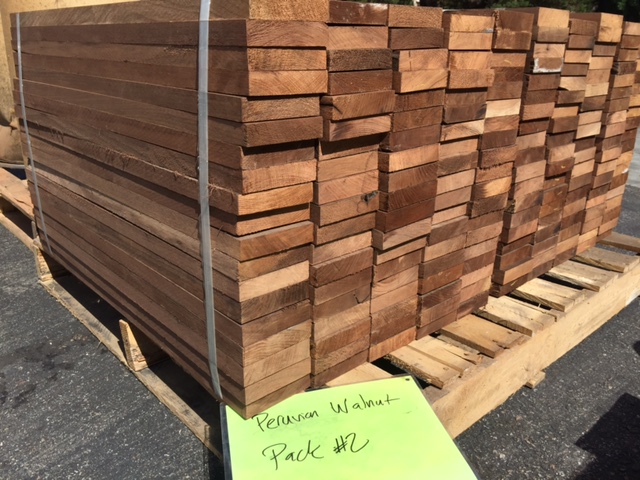 Peruvian Walnut Pack #2 | Tropical Exotic Hardwoods