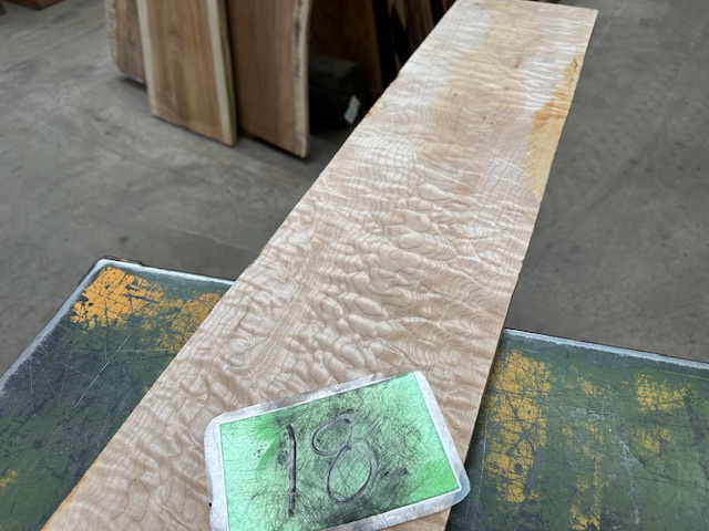 Quilted Maple Lumber QM18 | Tropical Exotic Hardwoods