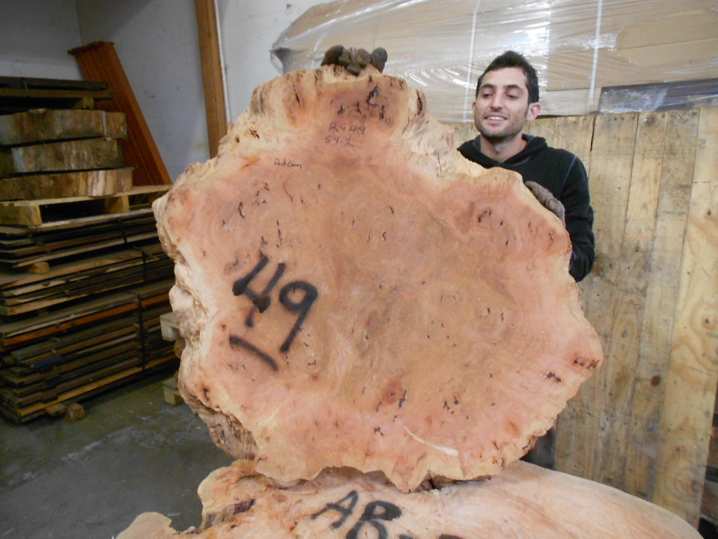 Red Gum Burl #49 | Tropical Exotic Hardwoods