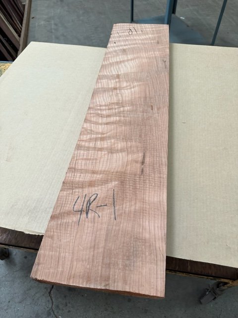 Curly Redwood 4R1 | Tropical Exotic Hardwoods