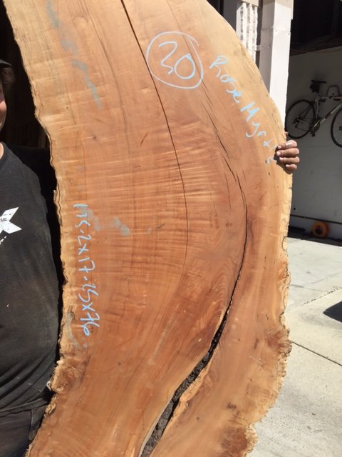 Rose Myrtle Slab #20 | Tropical Exotic Hardwoods