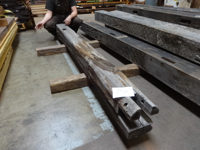 Reclaimed Rustic Beam #12 | Tropical Exotic Hardwoods