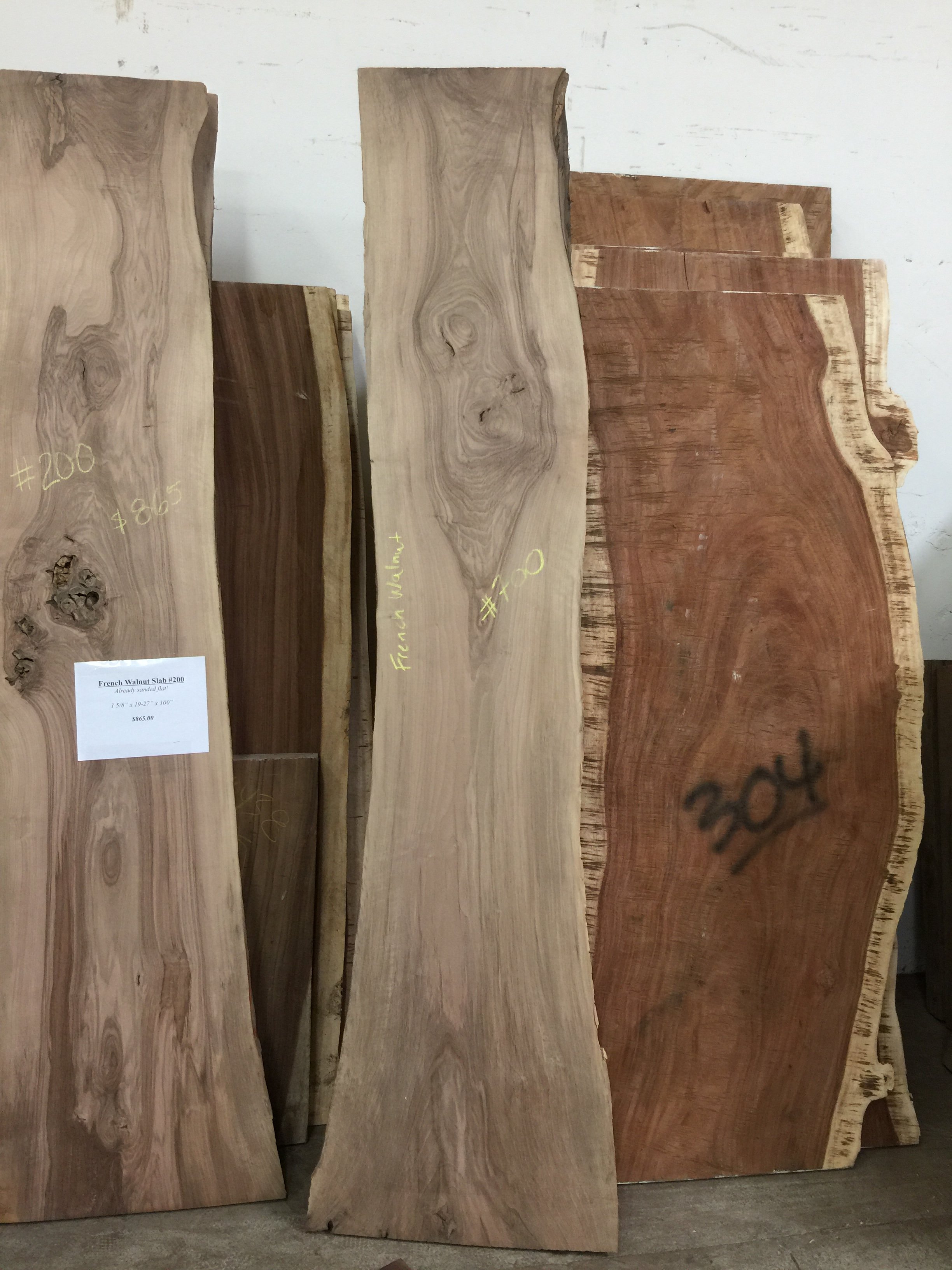 French Walnut Slab #700 | Tropical Exotic Hardwoods