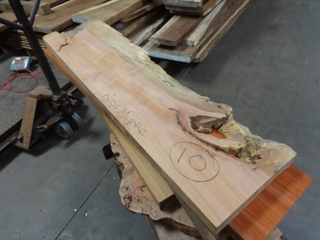 Rose Myrtle Slab #10 | Tropical Exotic Hardwoods