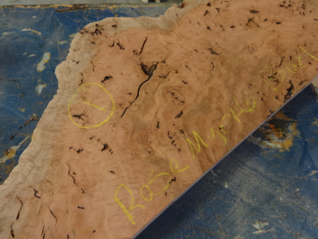 Rose Myrtle Burl #1 | Tropical Exotic Hardwoods