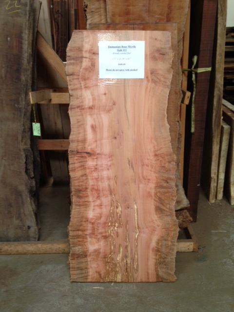 Tasmanian Rose Myrtle Slab #11 | Tropical Exotic Hardwoods