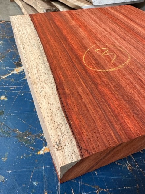 Padauk (Padouk) Bowl Blank TBPAD3 | Tropical Exotic Hardwoods
