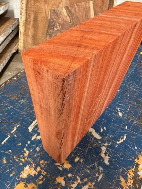 Padauk (Padouk) Bowl Blank TBPAD4 | Tropical Exotic Hardwoods