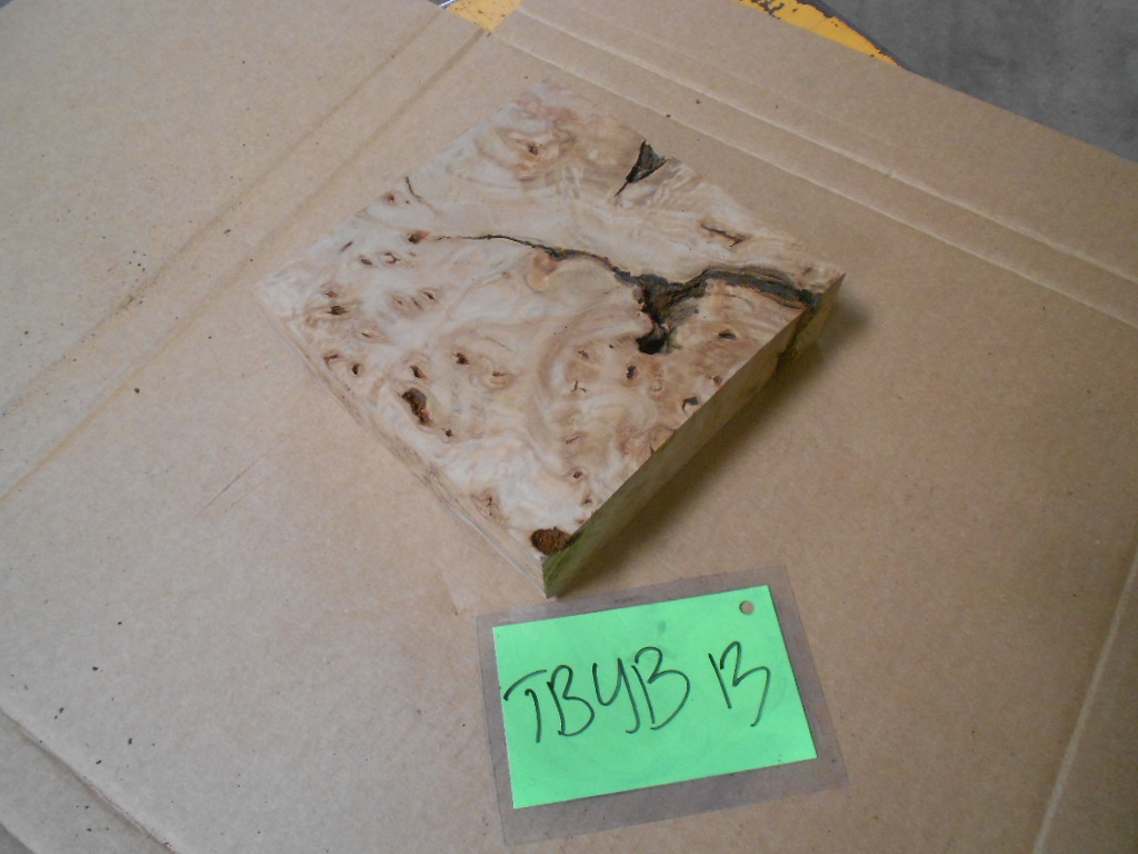 Yellowbox Burl Bowl Blank TBYB13 | Tropical Exotic Hardwoods