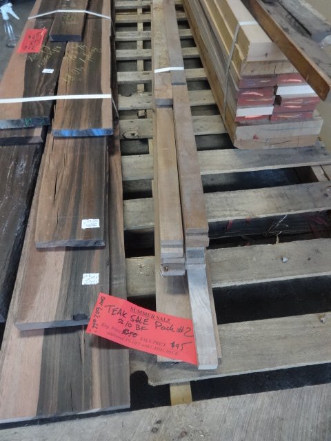 Teak Lumber Pack #2 | Tropical Exotic Hardwoods