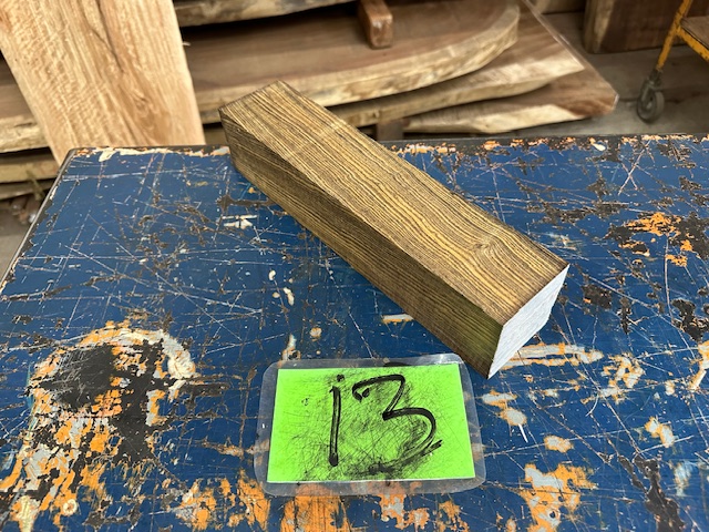 Bocote Turning Square TSB13 | Tropical Exotic Hardwoods