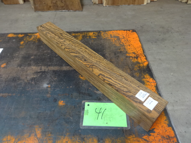 Bocote Turning Square TSB41 | Tropical Exotic Hardwoods