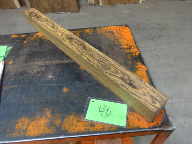 Bocote Turning Square TSB48 | Tropical Exotic Hardwoods