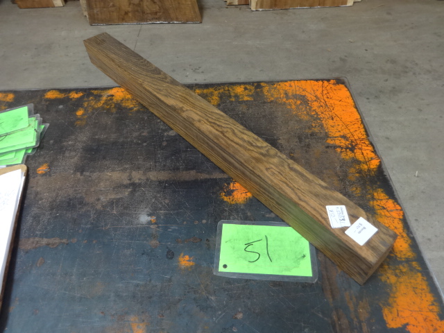 Bocote Turning Square TSB51 | Tropical Exotic Hardwoods