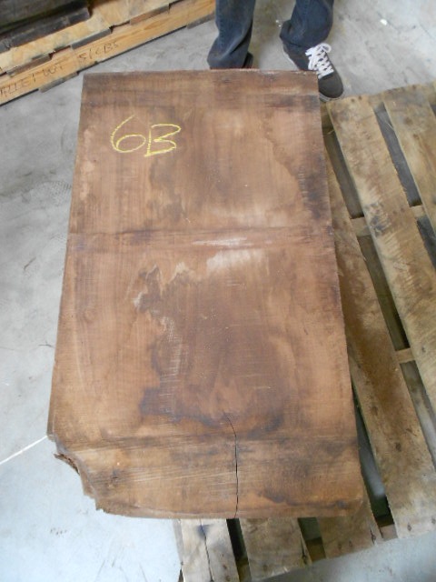 Claro Walnut Slab #6-B Flitch | Tropical Exotic Hardwoods