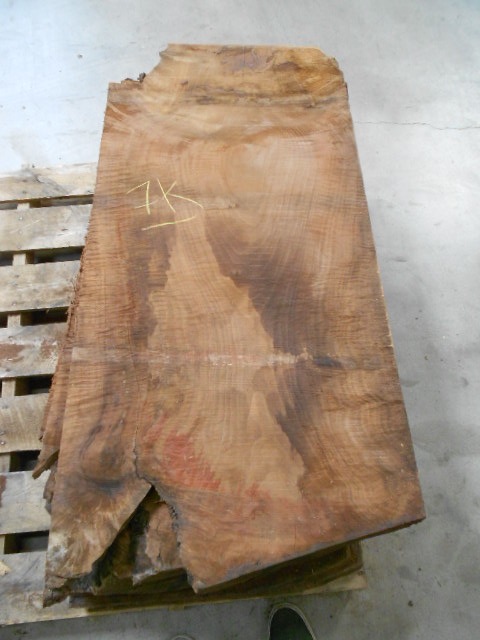 Claro Walnut Slab #7-K Flitch | Tropical Exotic Hardwoods