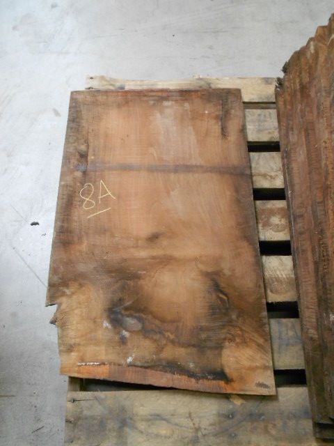 Claro Walnut Slab #8-A Flitch | Tropical Exotic Hardwoods