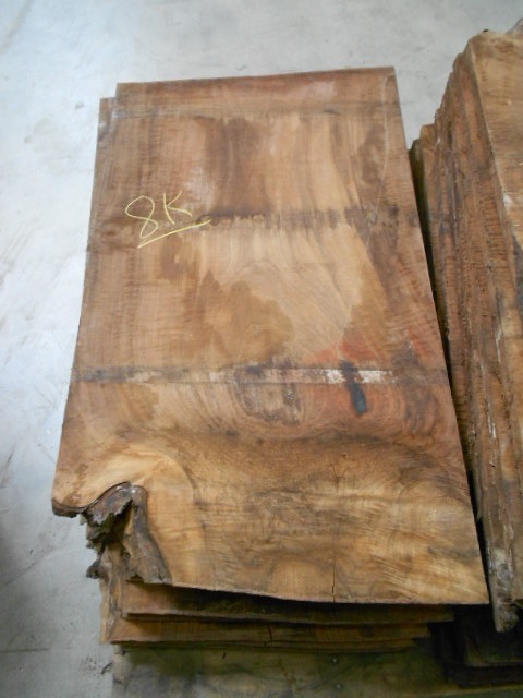 Claro Walnut Slab #8-K Flitch | Tropical Exotic Hardwoods
