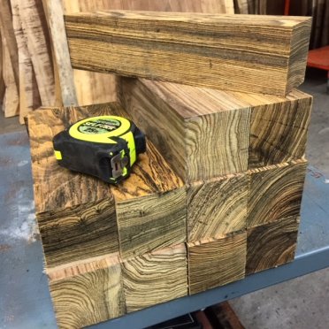 3" x 3" x 24" Bocote Turning Squares | Tropical Exotic Hardwoods