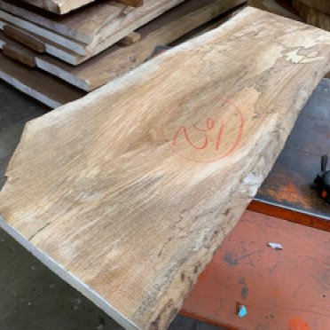 Spalted Mango Slab #26 Live Edge | Tropical Exotic Hardwoods