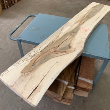 Spalted Mango Slab #36 Live Edge | Tropical Exotic Hardwoods