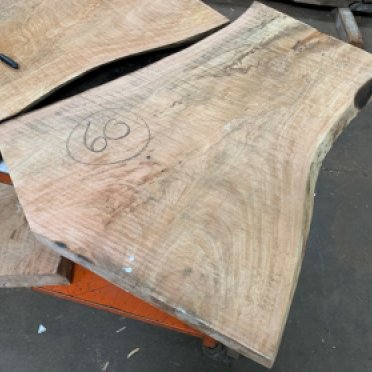 Spalted Mango Slab #60 Live Edge | Tropical Exotic Hardwoods