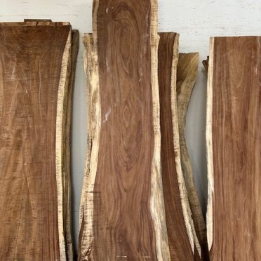 Parota (Guanacaste) Slab #210 Live Edge | Tropical Exotic Hardwoods