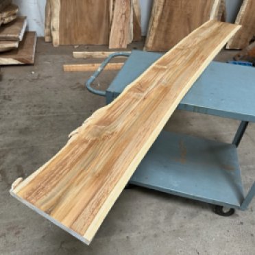 Teak Slab Live Edge #18 | Tropical Exotic Hardwoods